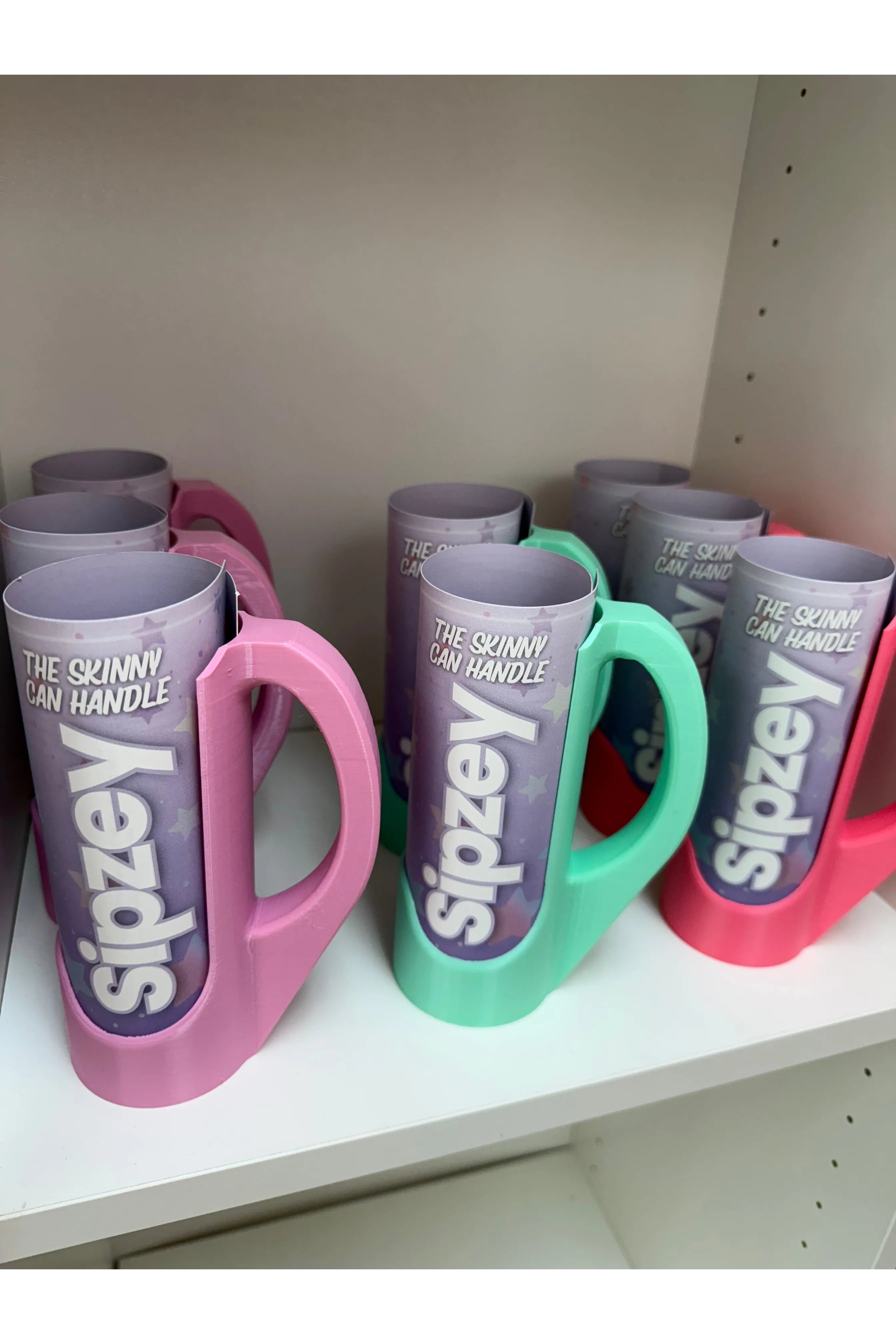 Sipzey Skinny Can Holder – Pink Chandelier Boutique